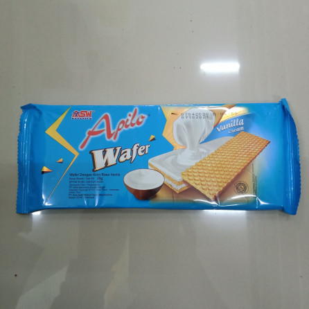 APILO WAFER VANILA 28g | eBelanja.id