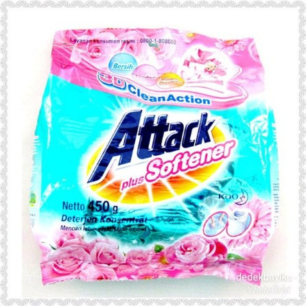 ATTACK PLUS SOFTENER 450g | eBelanja.id