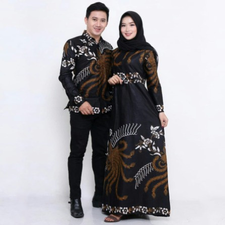 Baju Batik Couple Merak 1 | eBelanja.id
