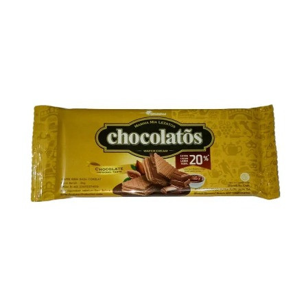 CHOCOLATOS WAFER CREAM CHOCO ORIG 26G | eBelanja.id