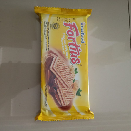 FORTIUS CHOCO PEANUT WAFER CREAM 90G | eBelanja.id