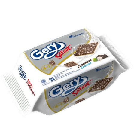 GERY SALUT MALKIST CHOCOLATE COCONUT 105G | eBelanja.id