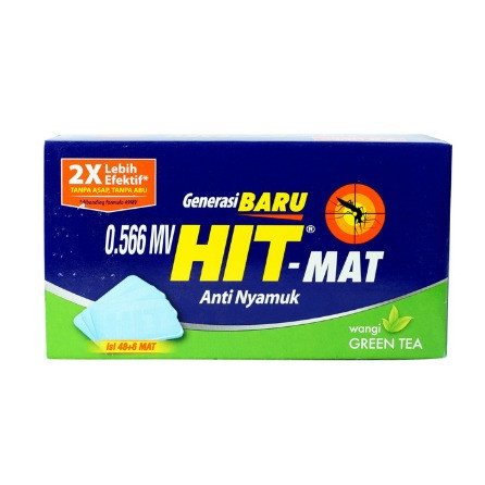 HIT MAT GREEN TEA 48+6MAT | eBelanja.id