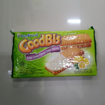 INAFOOD GOODBIS BUTTER LEMON 200G | eBelanja.id