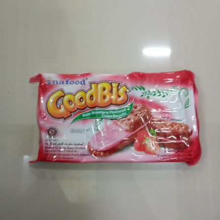 INAFOOD GOODBIS ROSE STRAWBERRY 200G | eBelanja.id