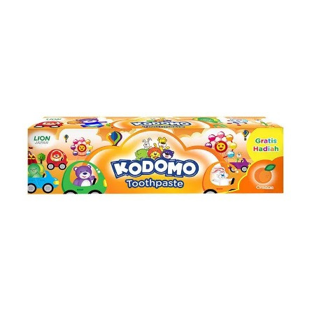 KODOMO TOOTHPASTE ORANGE 45G | eBelanja.id