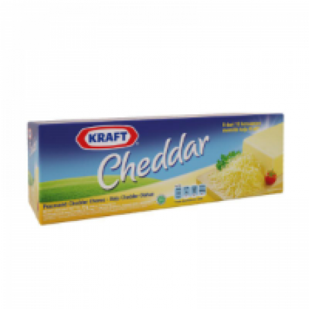 Kraft Processed Cheddar Cheese Box 2kg | eBelanja.id
