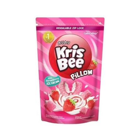 KRISBEE STRAWBERRY ICE CREAM 120g | eBelanja.id
