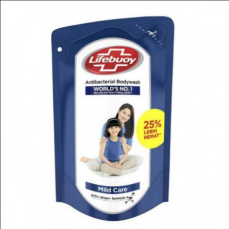 LIFEBUOY MILD CARE POUCH 450ML | eBelanja.id