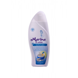 MARINA HAND BODY LOTION UV WHITE HEALTHY & GLOW BTL 460mL | eBelanja.id