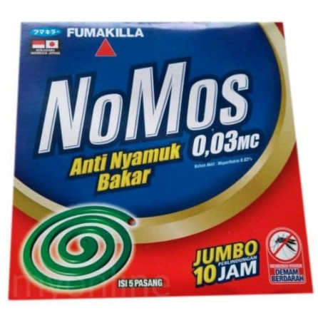 OBAT NYAMUK NOMOS JUMBO 10JAM | eBelanja.id