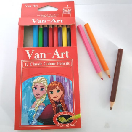 PENCIL WARNA VAN-ART PANJANG | eBelanja.id