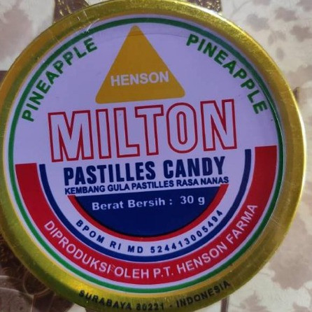 PERMEN MILTON NANAS 30G | eBelanja.id