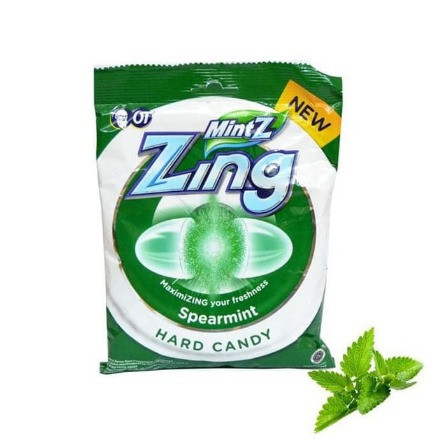 PERMENT MINT ZING SPEARMINT 100G | eBelanja.id