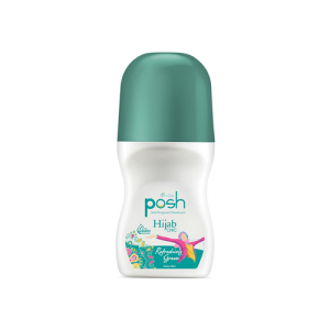 POSH DEO ROLL ON HIJAB CHIC REFRESHING GRN BTL 50mL | eBelanja.id