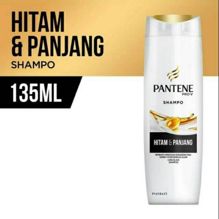 SHAMPO PANTENE 135ML HITAM & PANJANG | eBelanja.id