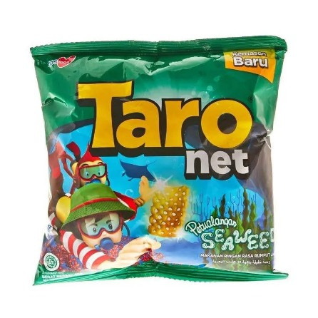 SNACK TARO NET SEAWEED 9G | eBelanja.id