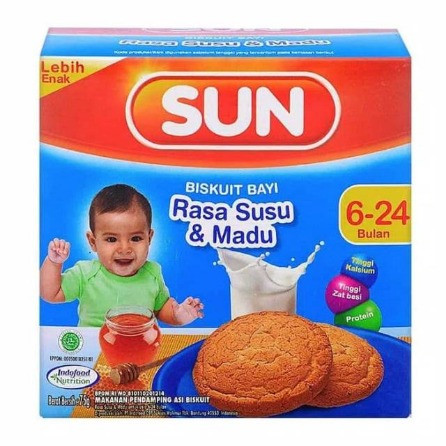 SUN BISKUIT SUSU&MADU 75G | eBelanja.id