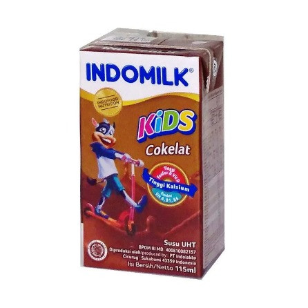 SUSU UHT INDOMILK KIDS CHOCOLATE 115ml | eBelanja.id