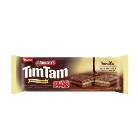 TIM TAM MAXI VANILLA 19g | eBelanja.id